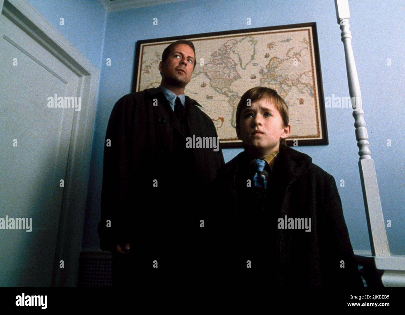 Bruce Willis & Haley J. Osment Film The Sixth Sense (USA 1999 ...