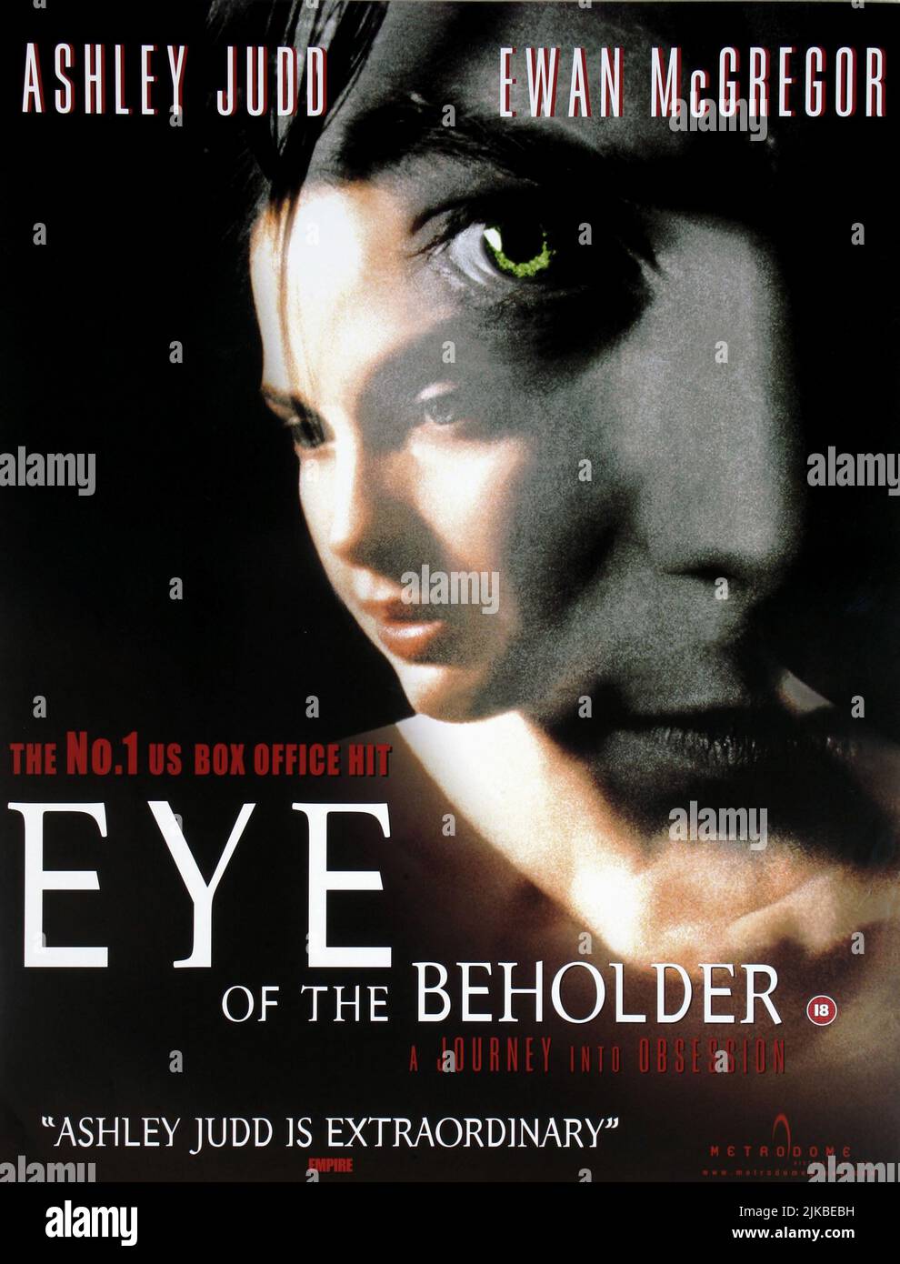 Ashley Judd & Ewan Mcgregor Poster Film: Eye Of The Beholder (1999 ...