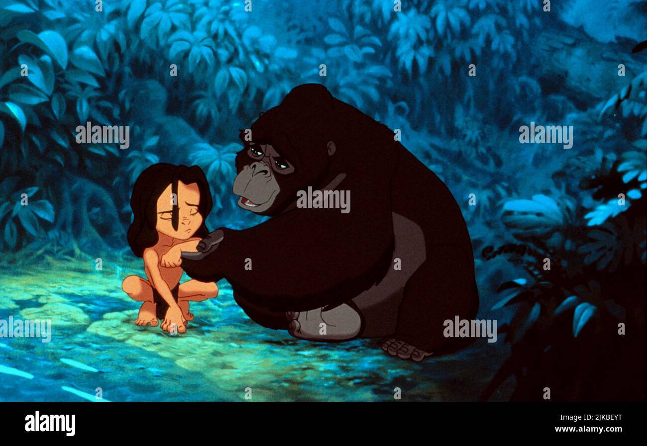 Tarzan & Kala Film: Tarzan (USA 1999) Characters: Tarzan & Kala ...