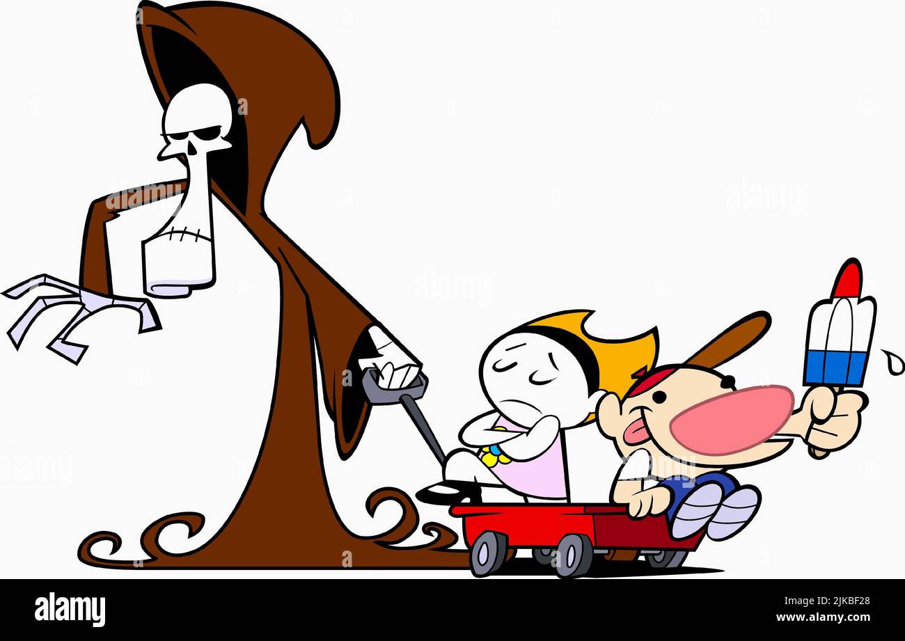 Billy grim reaper mandy grim Cut Out Stock Images & Pictures - Alamy