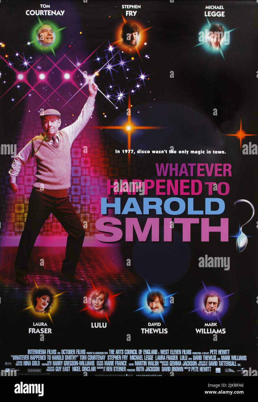 Tom Courtenay Poster Film Whatever Happened To Harold Smith (1999 ...