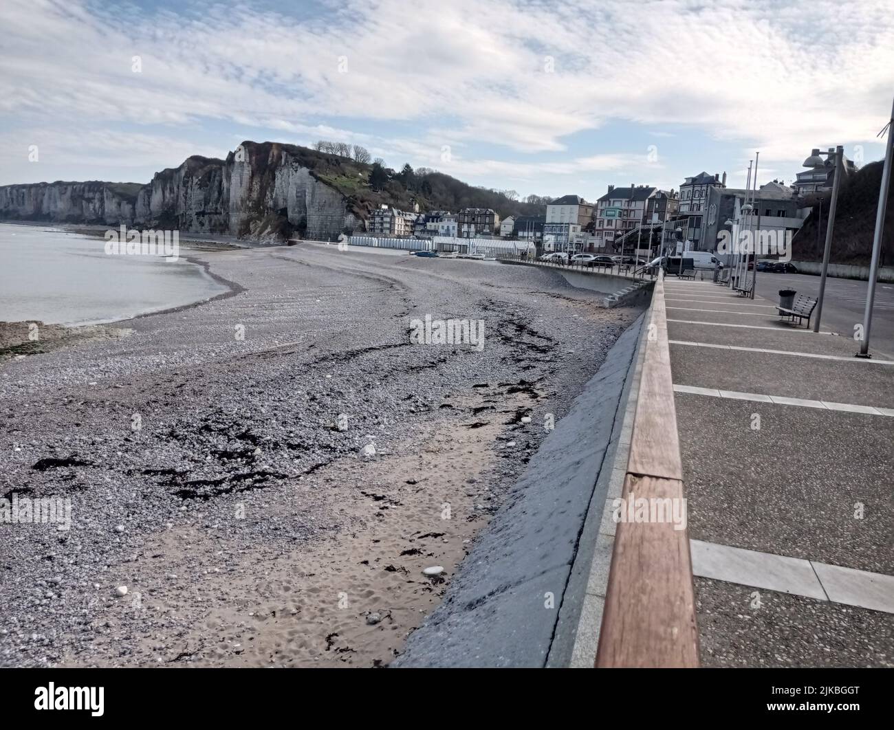 La plage d Yport, Seine Maritime, France Stock Photo - Alamy