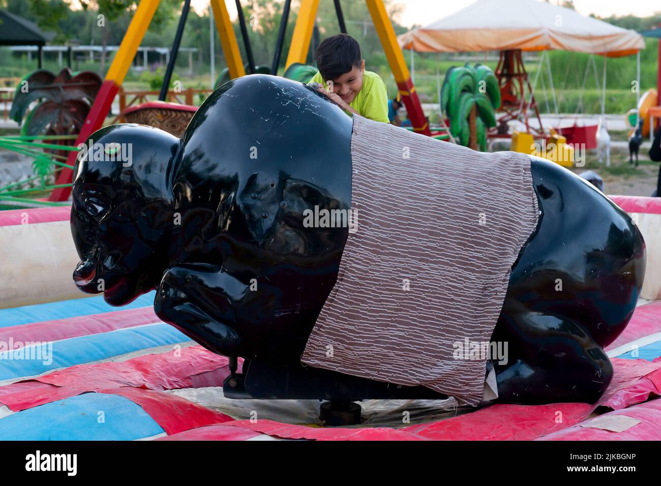 Sakaryabasi, Cifteler, Eskisehir, Turkey - July 15 2022: View of a ...