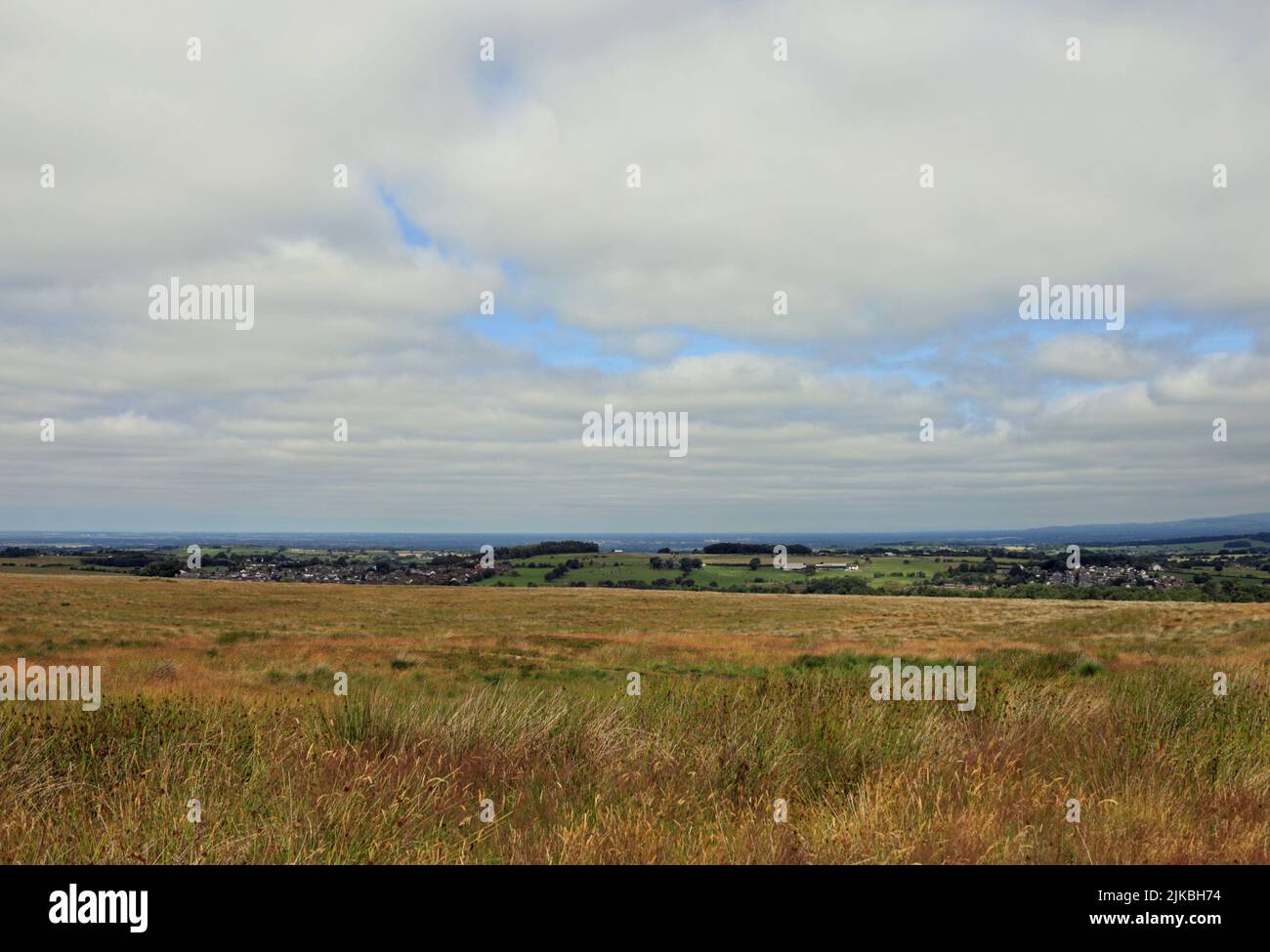 Withnell Moor in the West Pennine Moors Lancashire England Stock Photo ...