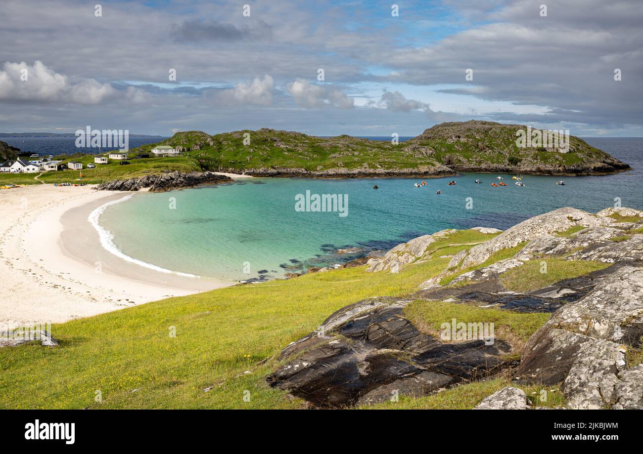 Achmelvich beach north coast 500 hi-res stock photography and images ...