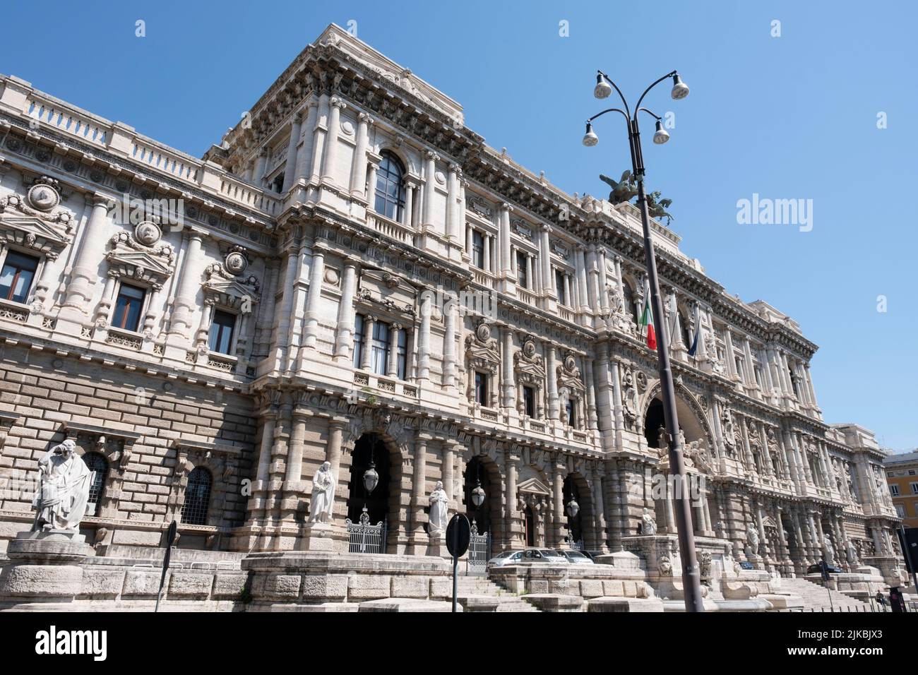 The Palace of Justice, Rome, popularly called the bad Palace, the seat ...
