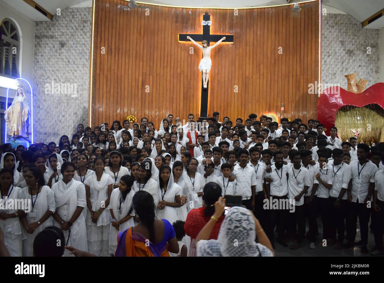 Church celebrations and people are celebrating Stock Photo - Alamy