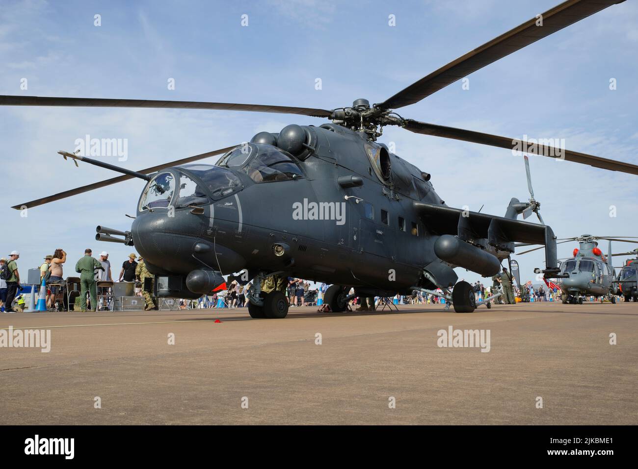 Mil Mi 24P, Hungarian Air Force, Static Exhibit at RIAT, RAF Fairford ...