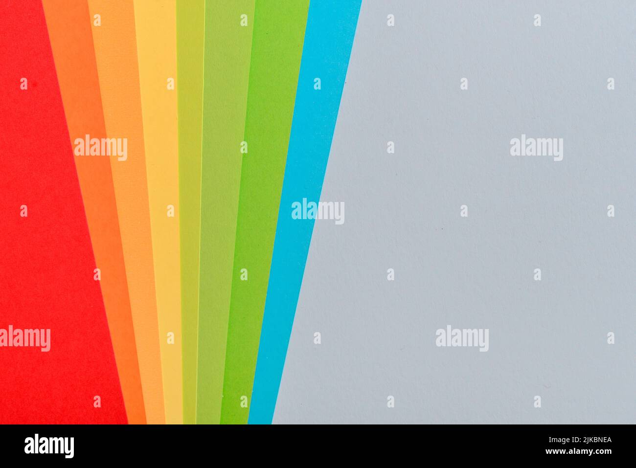 Abstract geometric paper background with rainbow colors Stock Photo - Alamy