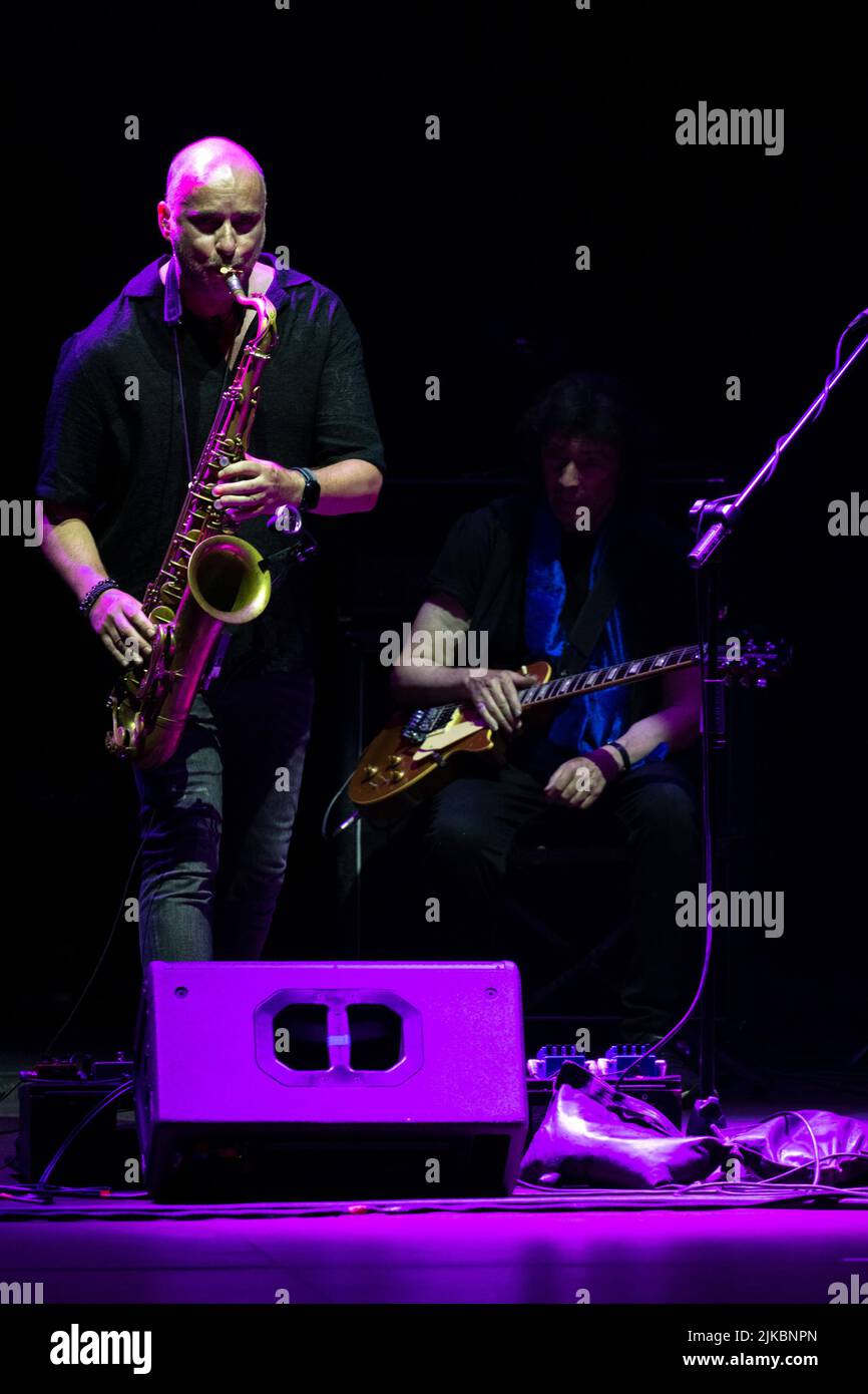 Concert of Steve Hackett, legendary guitarist of Genesis with Genesis ...