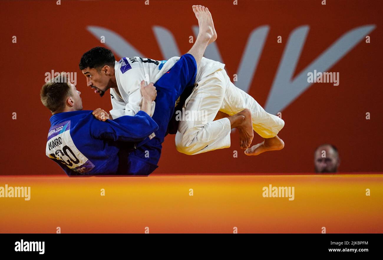 England's Ashley McKenzie beats Scotland's Dylan Munro in the Men's 60k ...