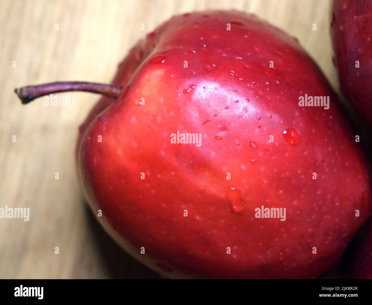 A large red apple of the Red Chief variety Stock Photo - Alamy