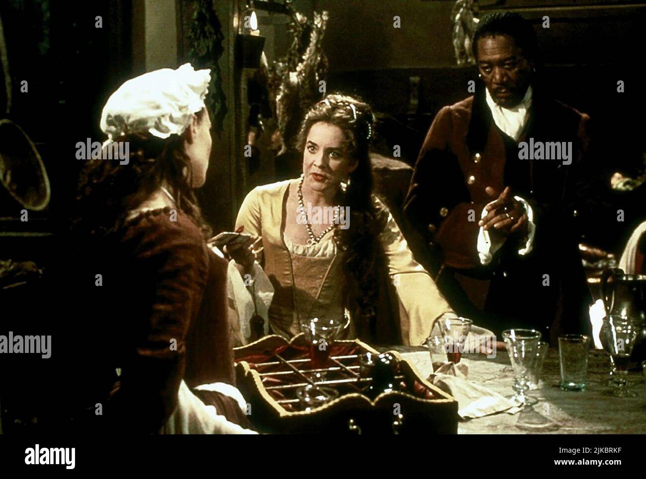 Robin Wright Penn, Stockard Channing, Morgan Freeman Film Moll Flanders ...