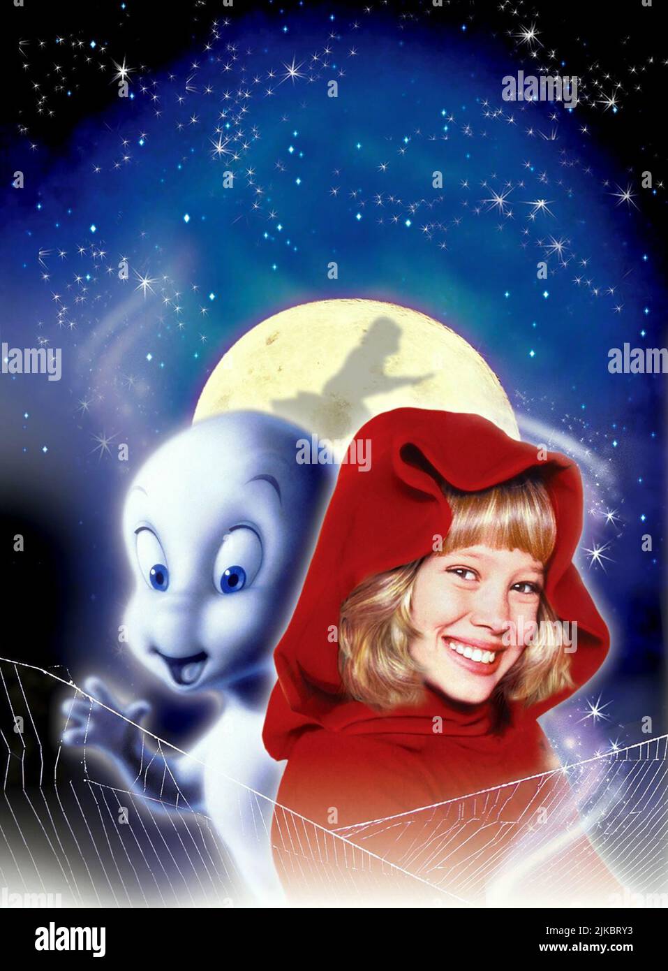 Casper And Hilary Duff Film Casper Meets Wendy 1998 Characters Wendy Director Sean Mcnamara