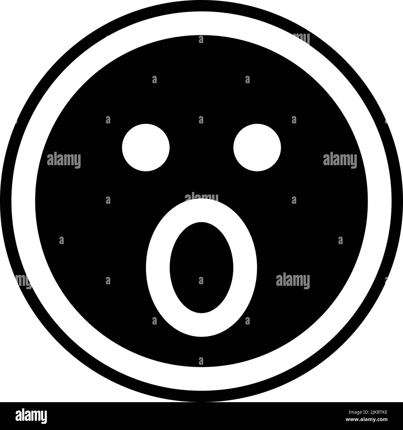 wow icon black vector illustration Stock Vector Image & Art - Alamy