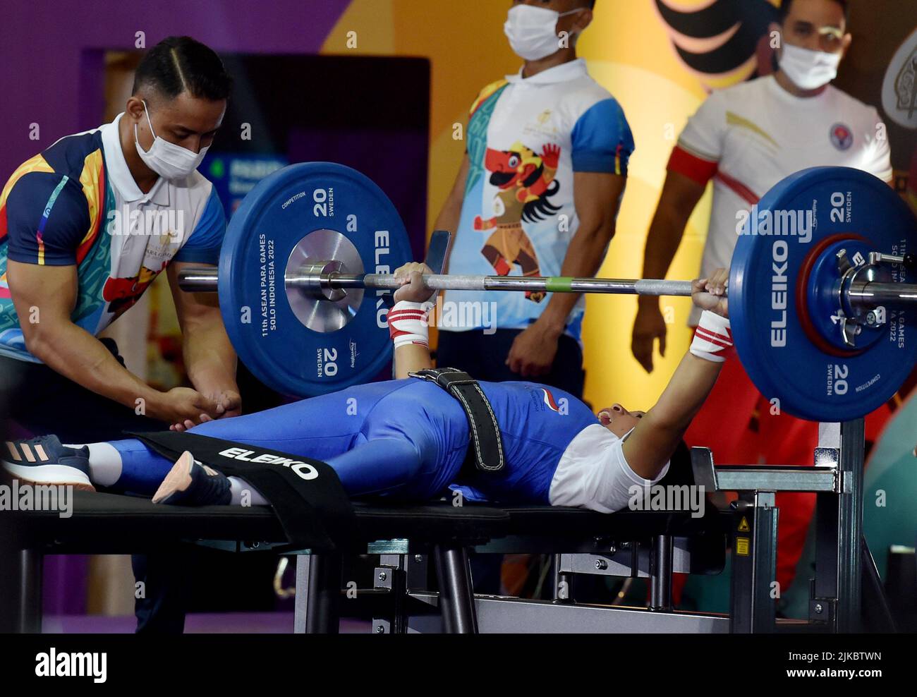 Surakarta, Indonesia. 1st Aug, 2022. Eneng Paridah of Indonesia ...