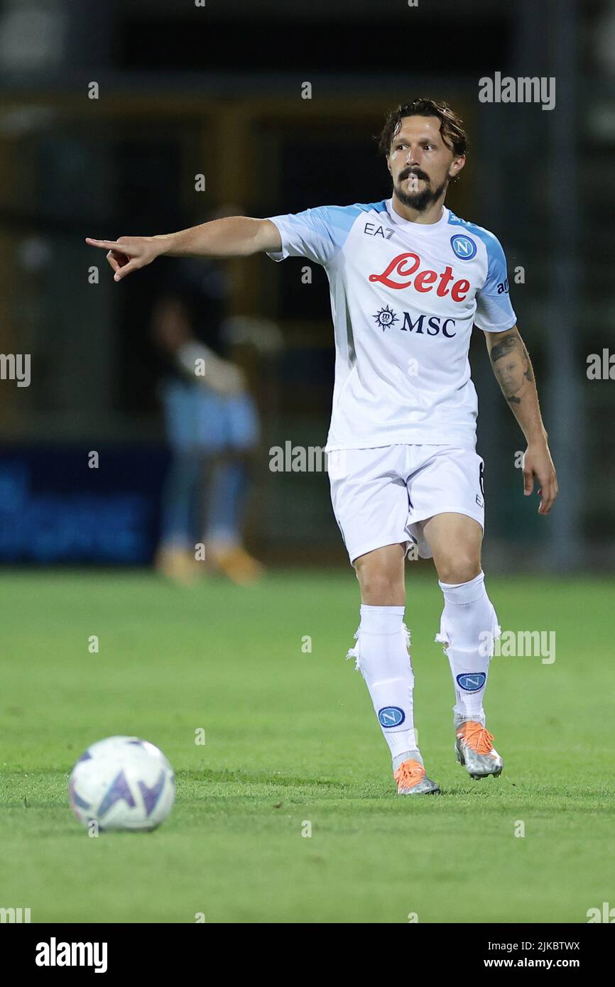 Mario Rui of SSC Napoli during a pre-season football friendly match ...