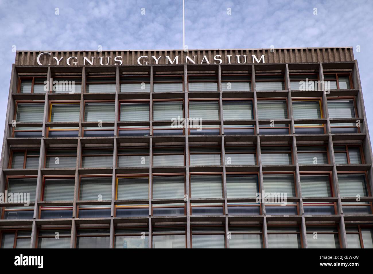 Cygnus Gymnasium School At Amsterdam The Netherlands 28-7-2022 Stock ...