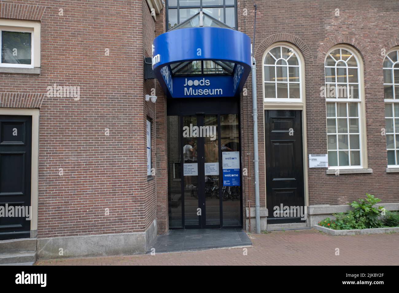 Entrance Of The Jewish Historical Museum Amsterdam The Netherlands 28-7 ...