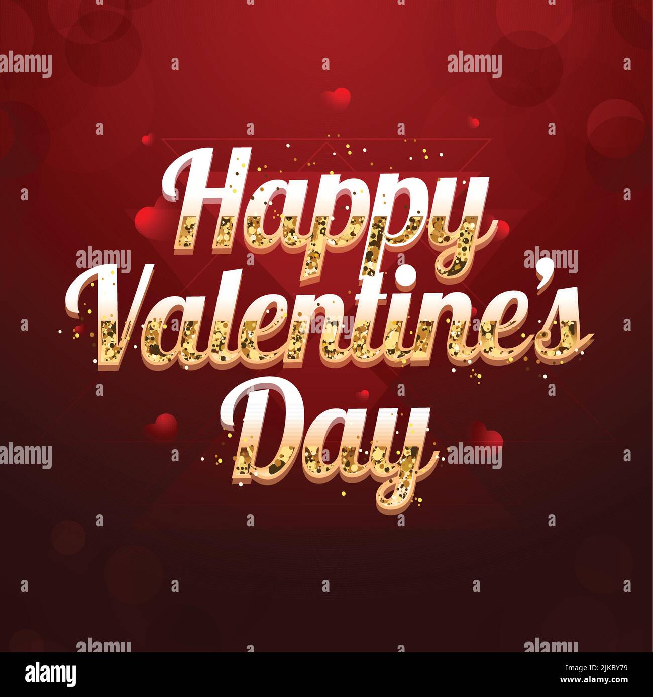 Glittering hearts Stock Vector Images - Alamy