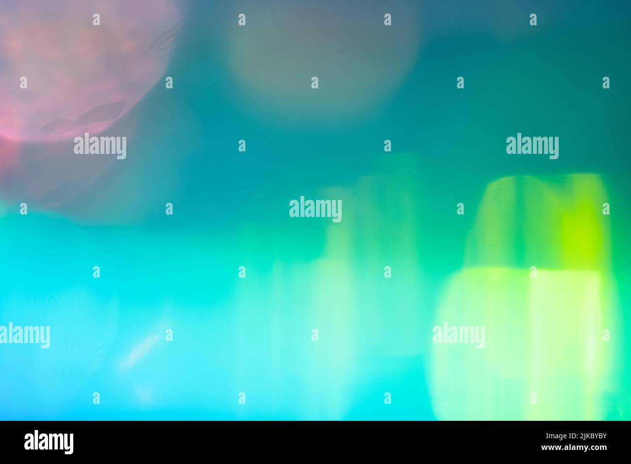 lens flare green gradient bokeh night lights Stock Photo - Alamy