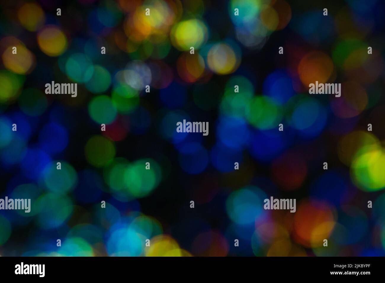 defocuse night city lights multiple colorful spots Stock Photo - Alamy