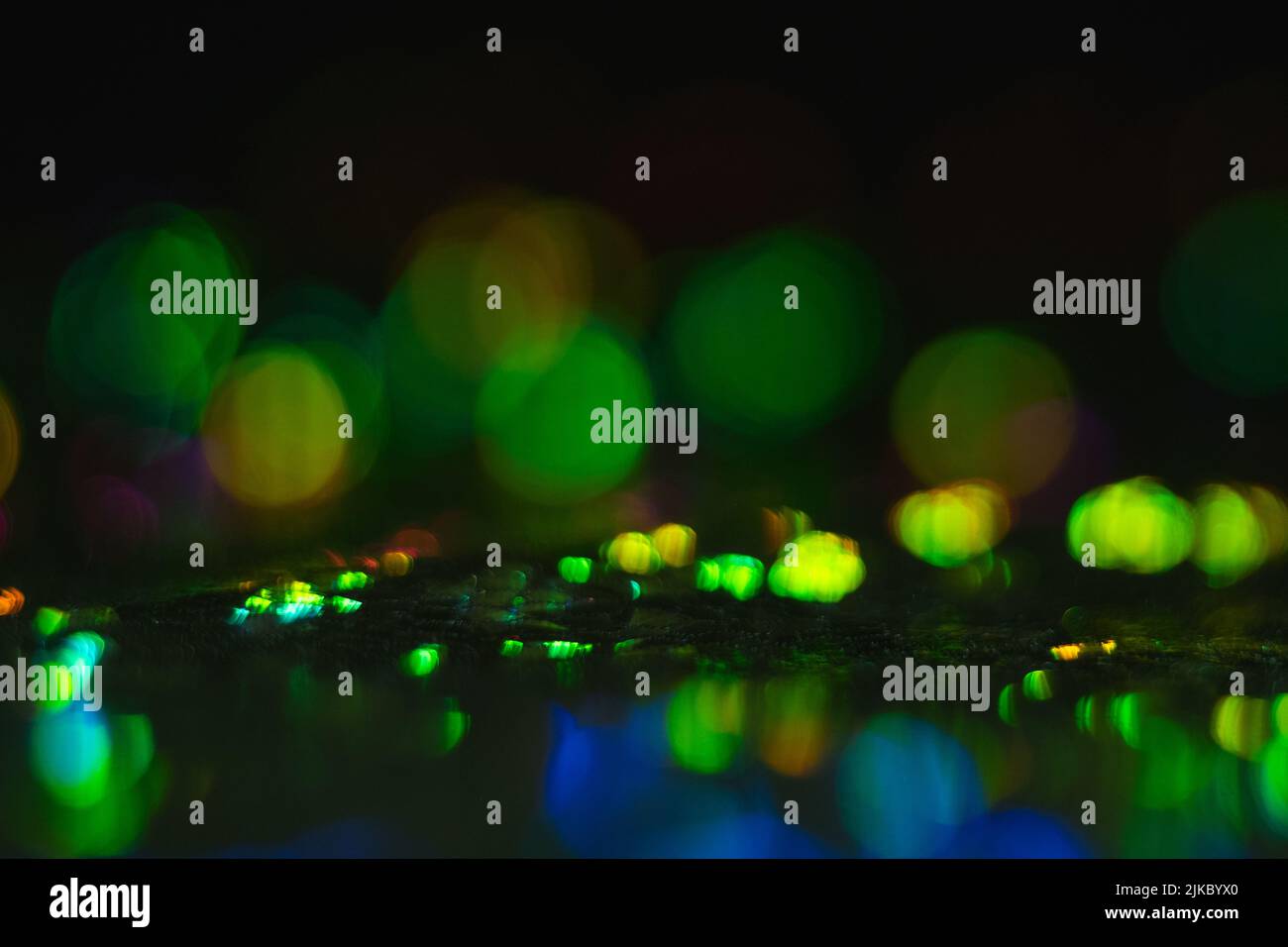 Green flare circle hi-res stock photography and images - Alamy