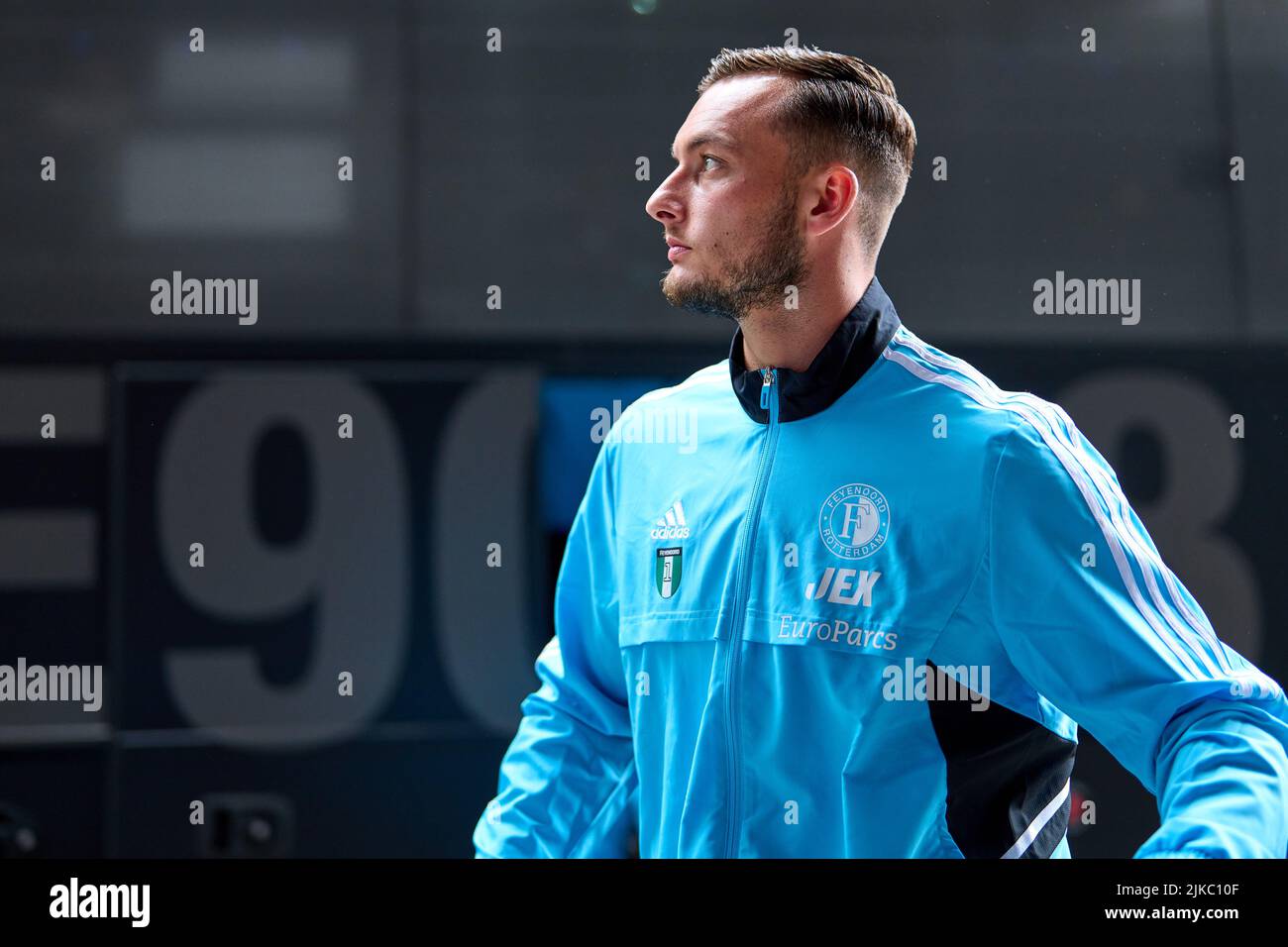 Rotterdam - Feyenoord keeper Justin Bijlow during the match between ...