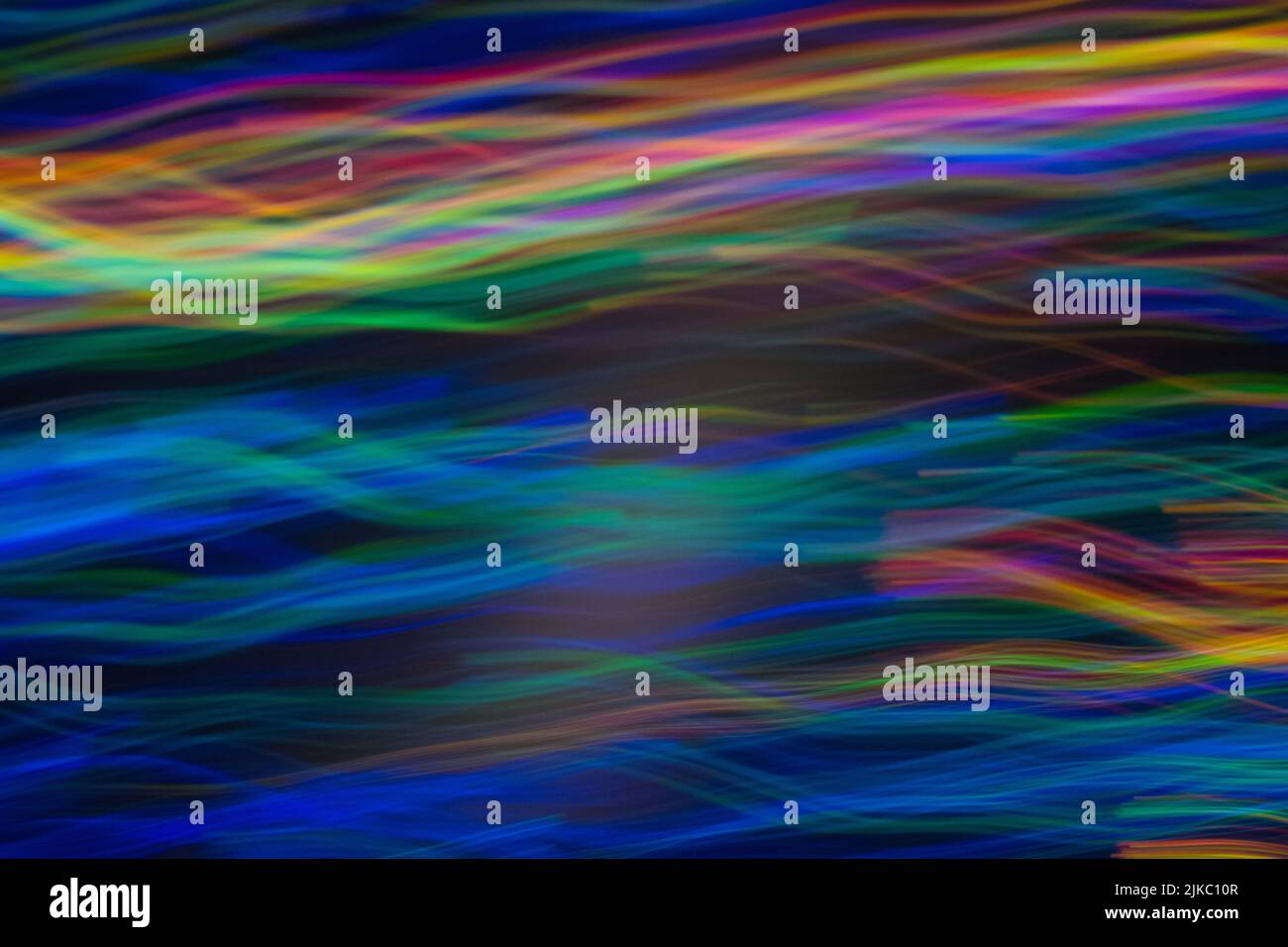 blur neon wavy lines motion defocused lights Stock Photo - Alamy