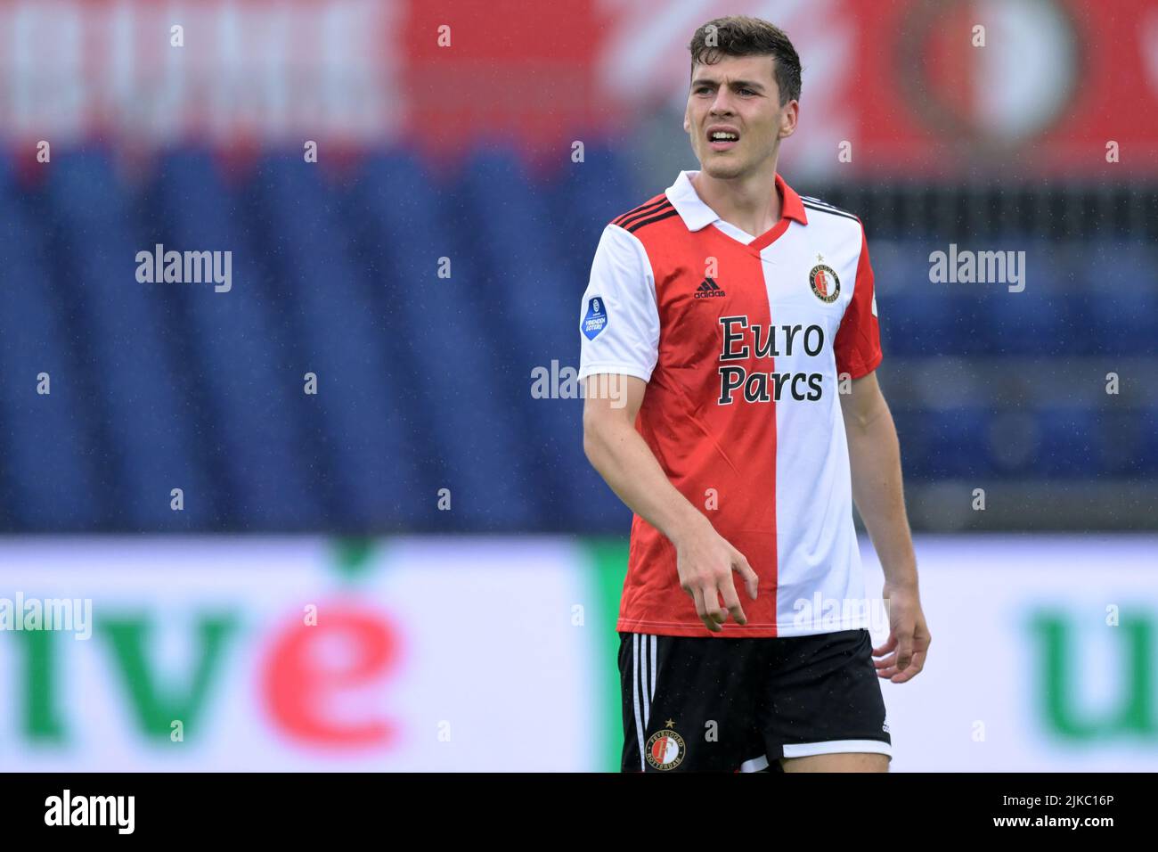 ROTTERDAM - Jacob Rasmussen of Feyenoord during the friendly match ...