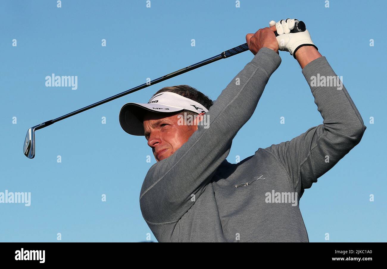 File photo dated 14-07-2016 of England's Luke Donald who has been named ...