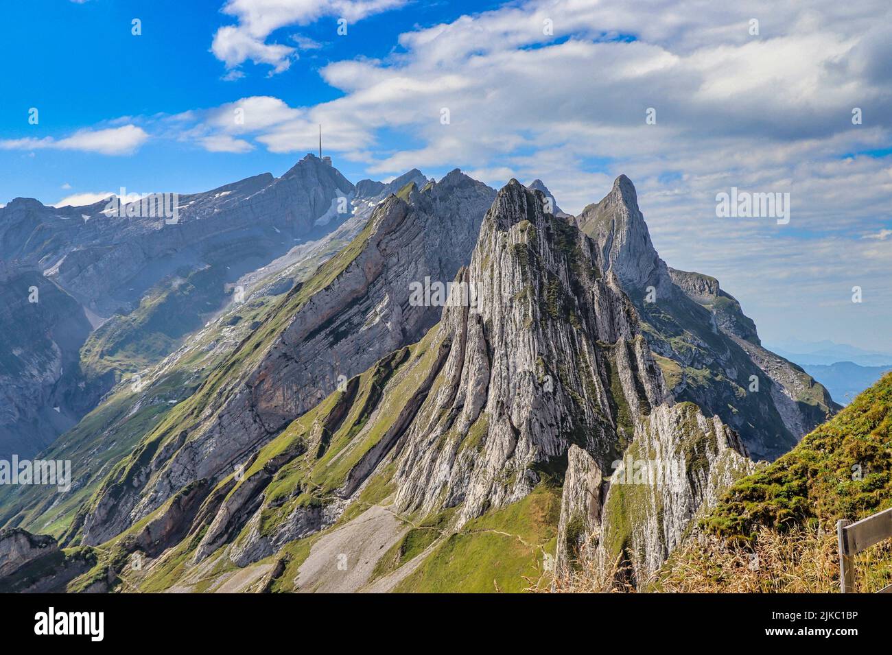 A scenic view of the Seceda peak Stock Photo - Alamy