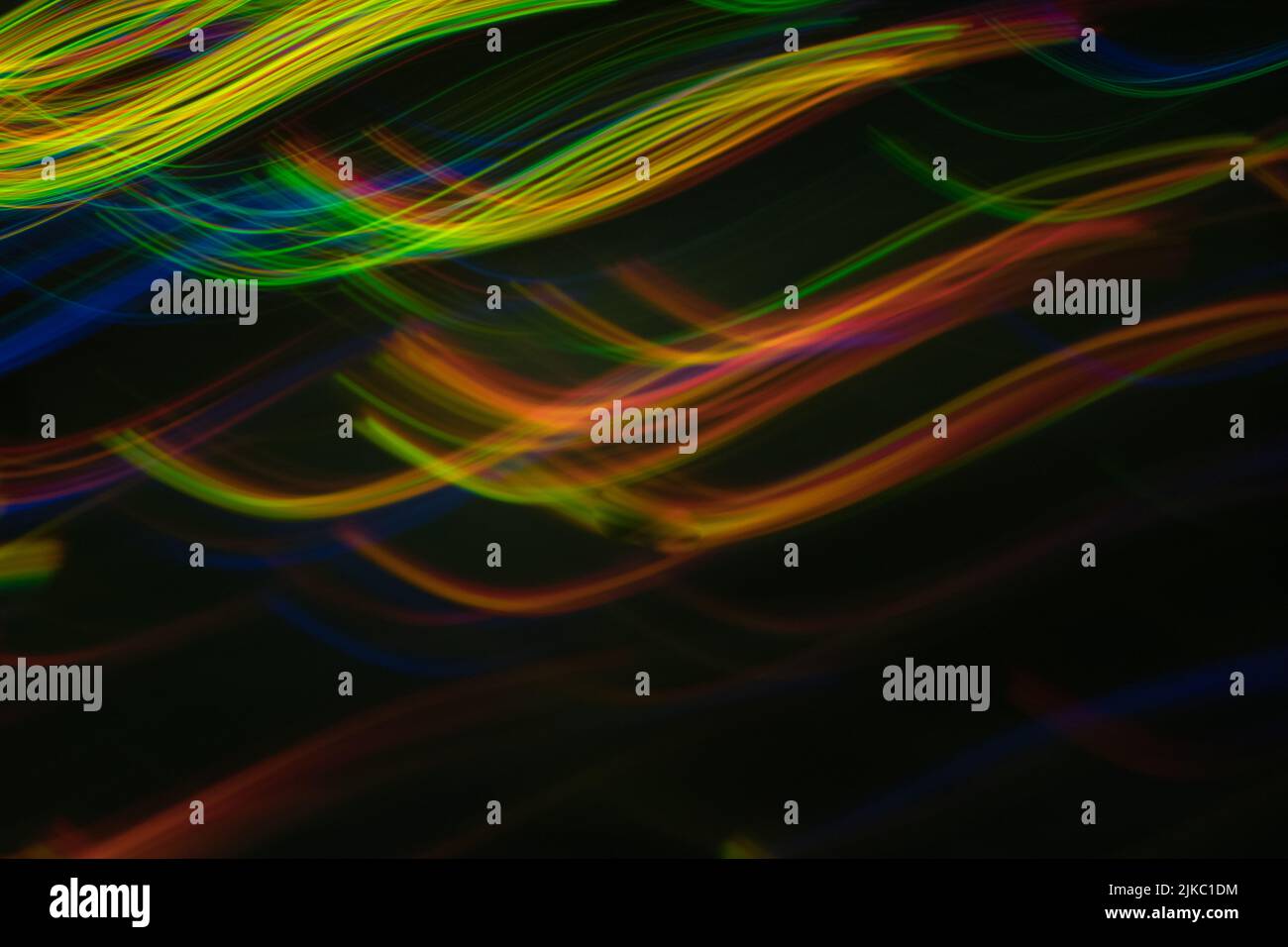 blur neon wavy lines motion defocused lights Stock Photo - Alamy