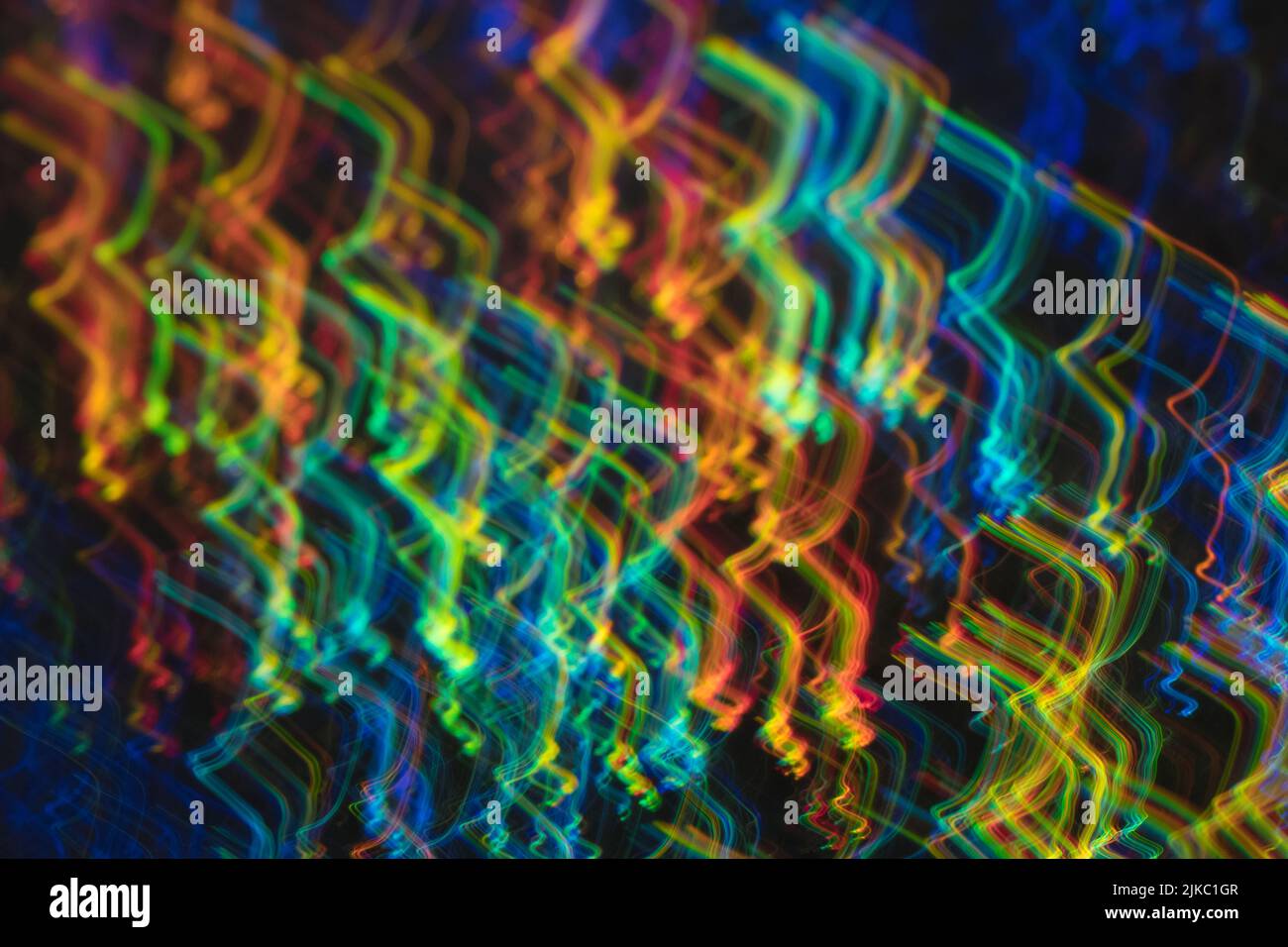glowing angled lines neon light lens flare effect Stock Photo - Alamy