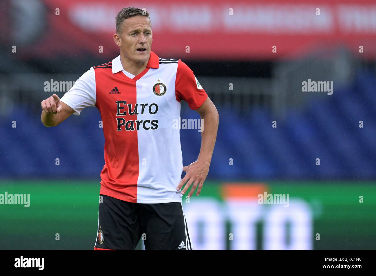 ROTTERDAM - Jens Toornstra of Feyenoord during the friendly match between Feyenoord and CA ...