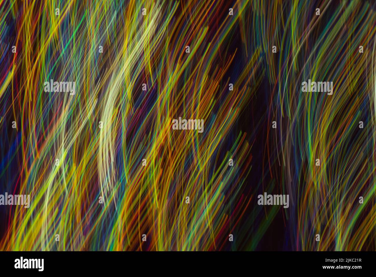defocused multicolor lines blur glow lights Stock Photo - Alamy