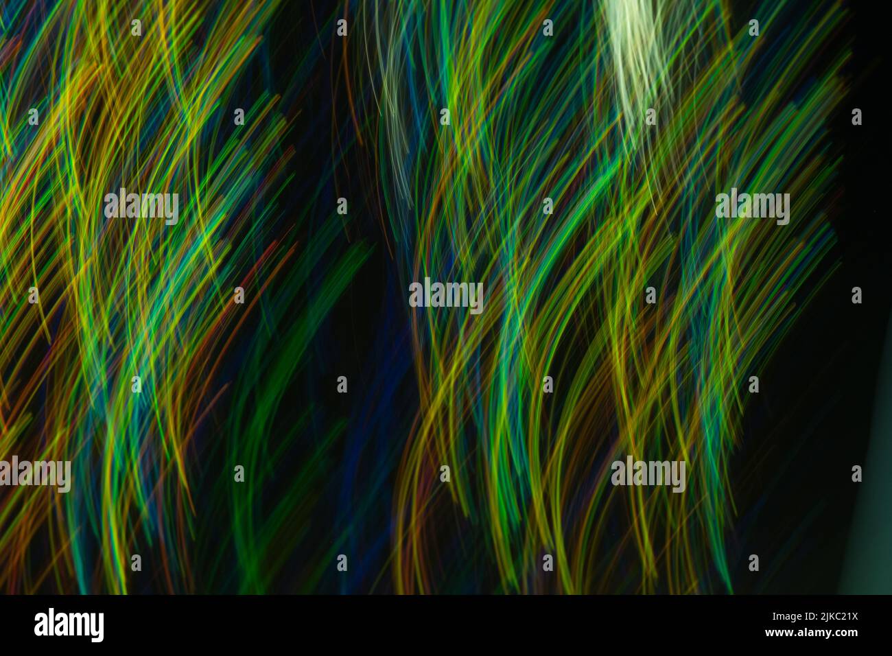 glowing angled lines neon light lens flare effect Stock Photo - Alamy