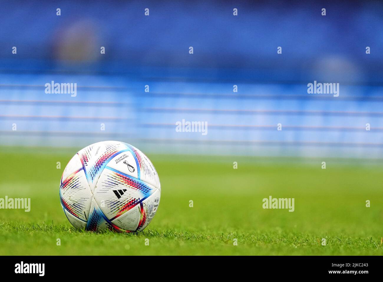 Rotterdam - ball, stock during the match between Feyenoord v CA Osasuna ...