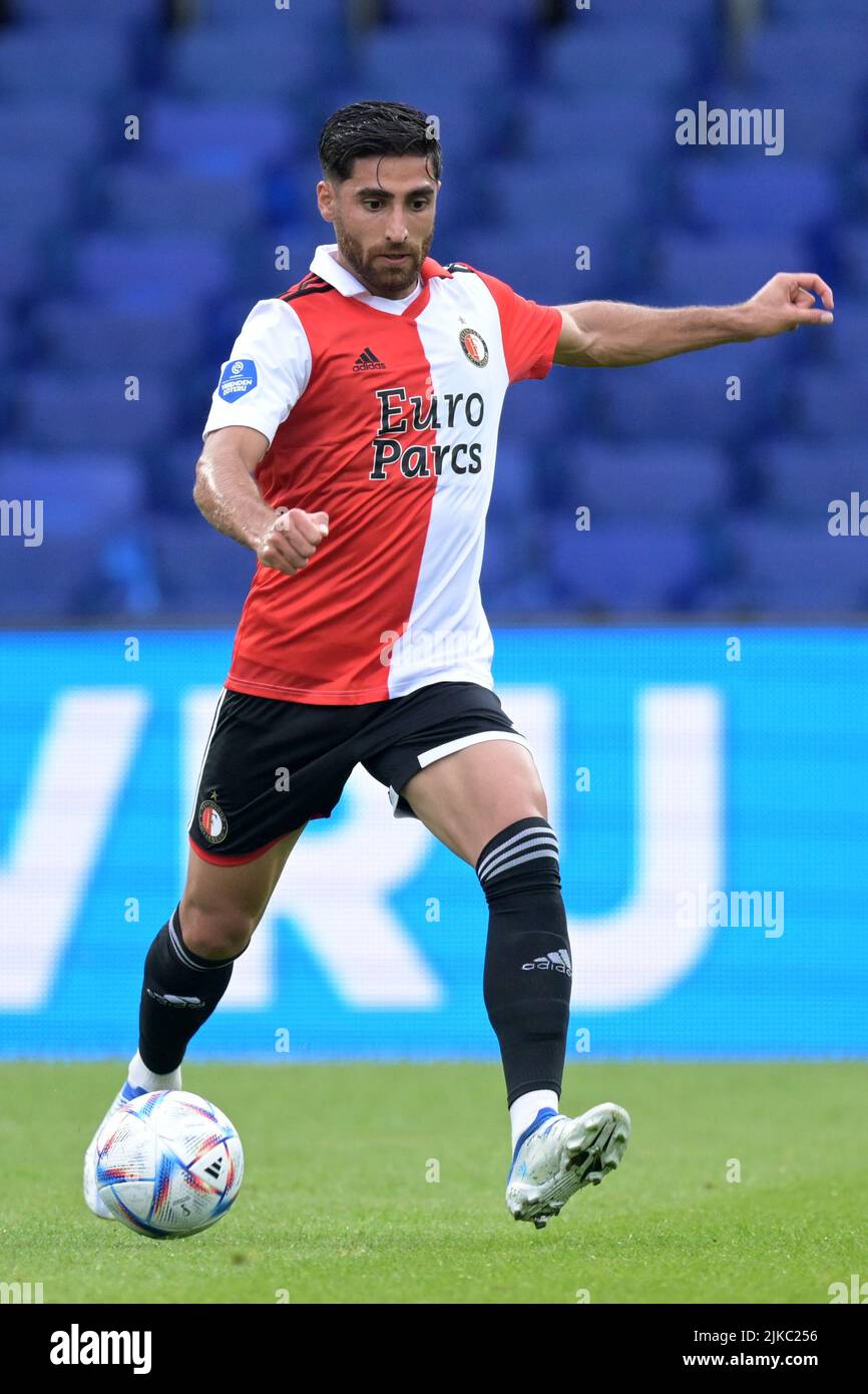 ROTTERDAM - Alireza Jahanbakhsh of Feyenoord during the friendly match ...
