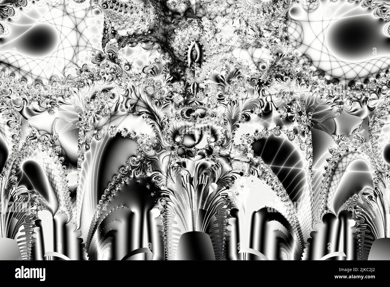 abstract black and white design of lines and colors, modern monochrome ...