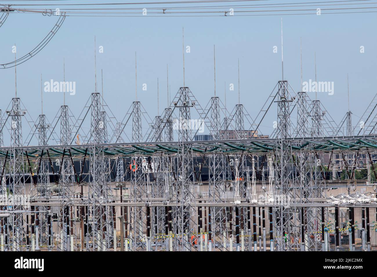 Vattenfall Power Plant At Diemen The Netherlands 13-7-2022 Stock Photo ...