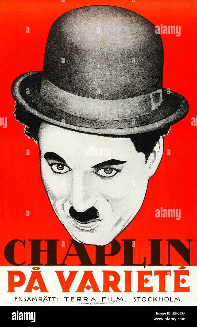 Charlie chaplin poster hi-res stock photography and images - Alamy