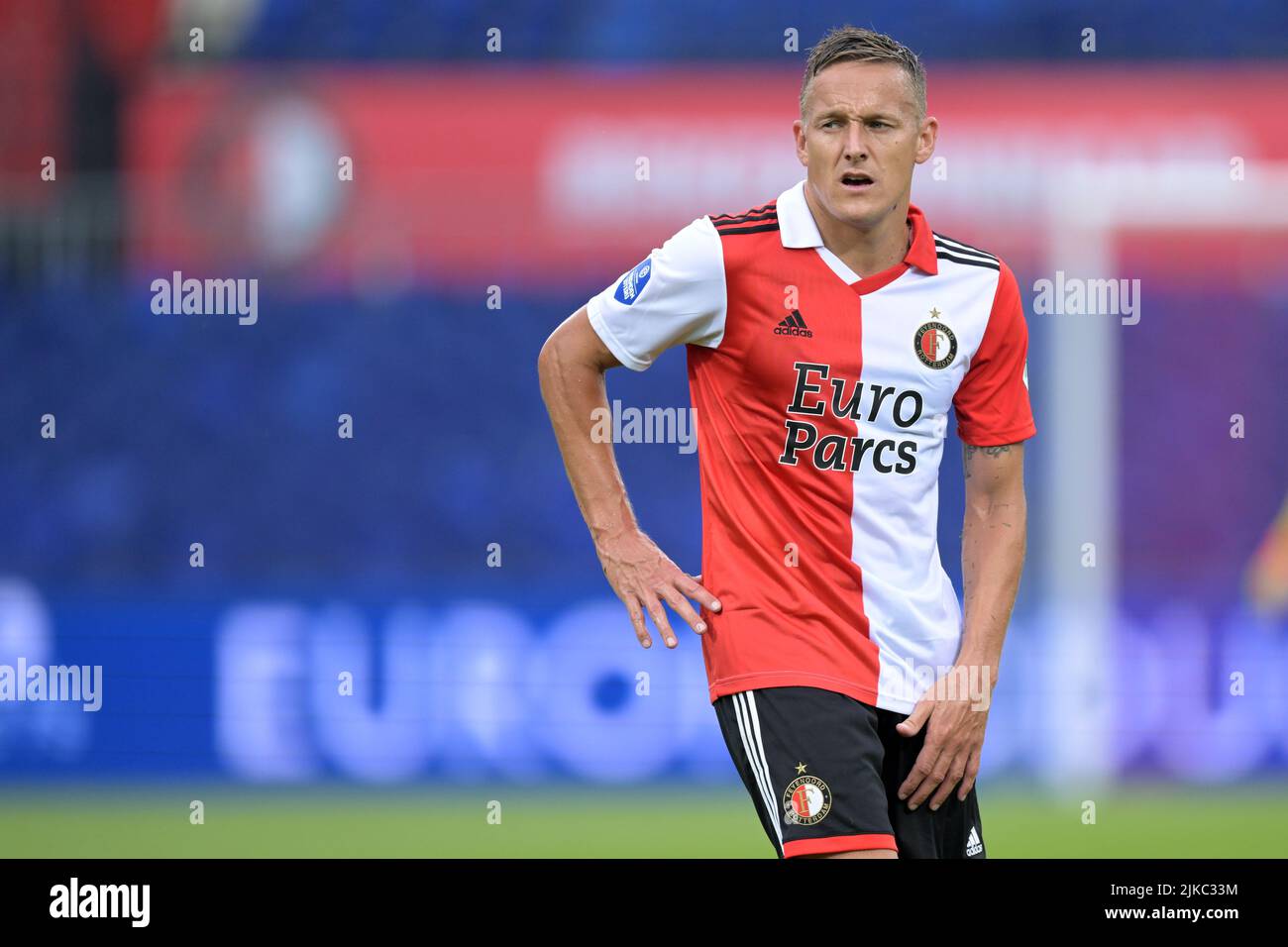 ROTTERDAM - Jens Toornstra of Feyenoord during the friendly match between Feyenoord and CA ...