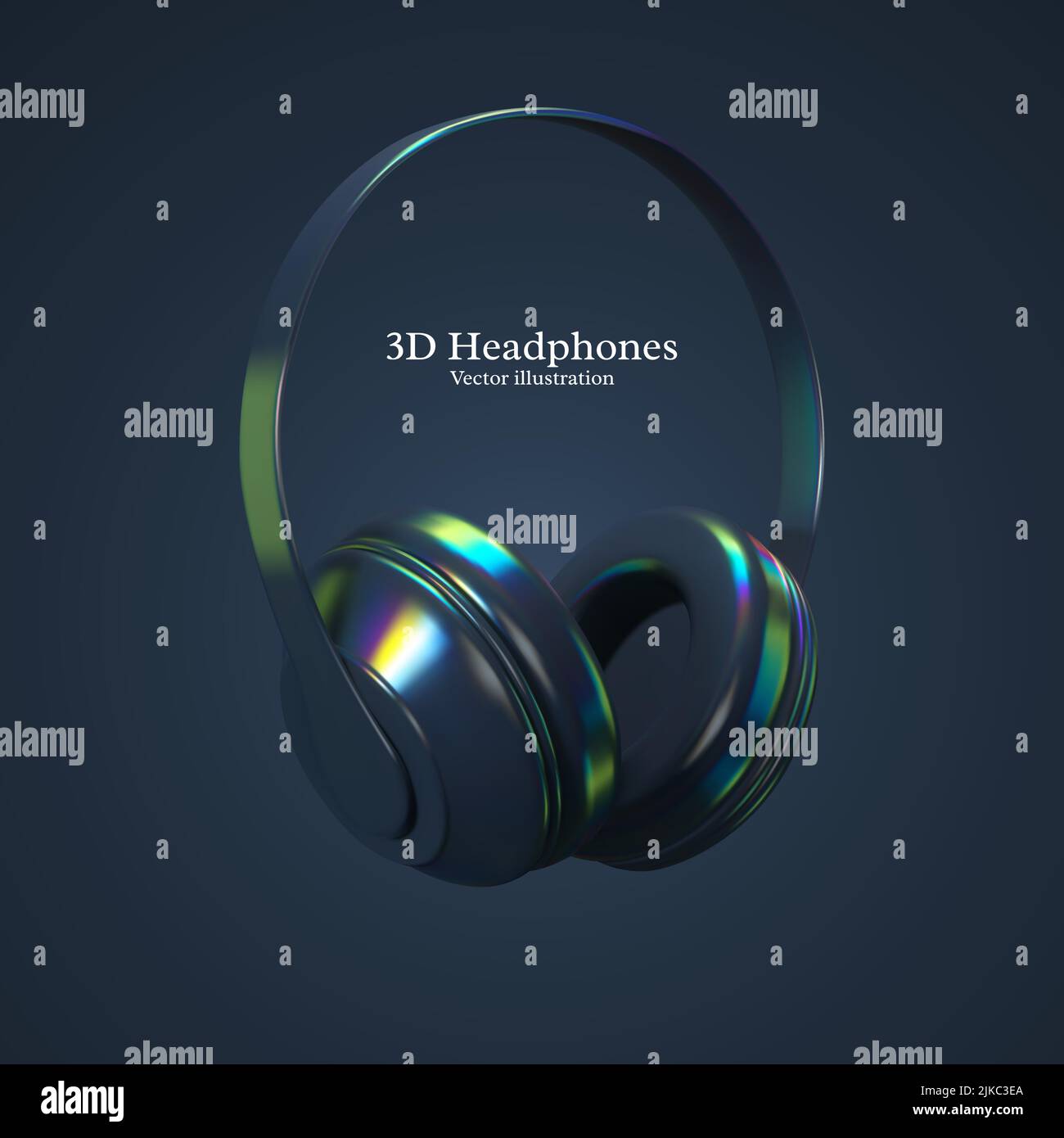 3d realistic vector headphones Stock Vector Image & Art - Alamy