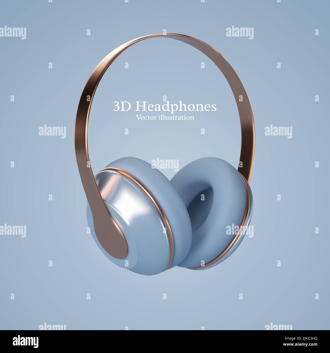 3d realistic vector headphones Stock Vector Image & Art - Alamy
