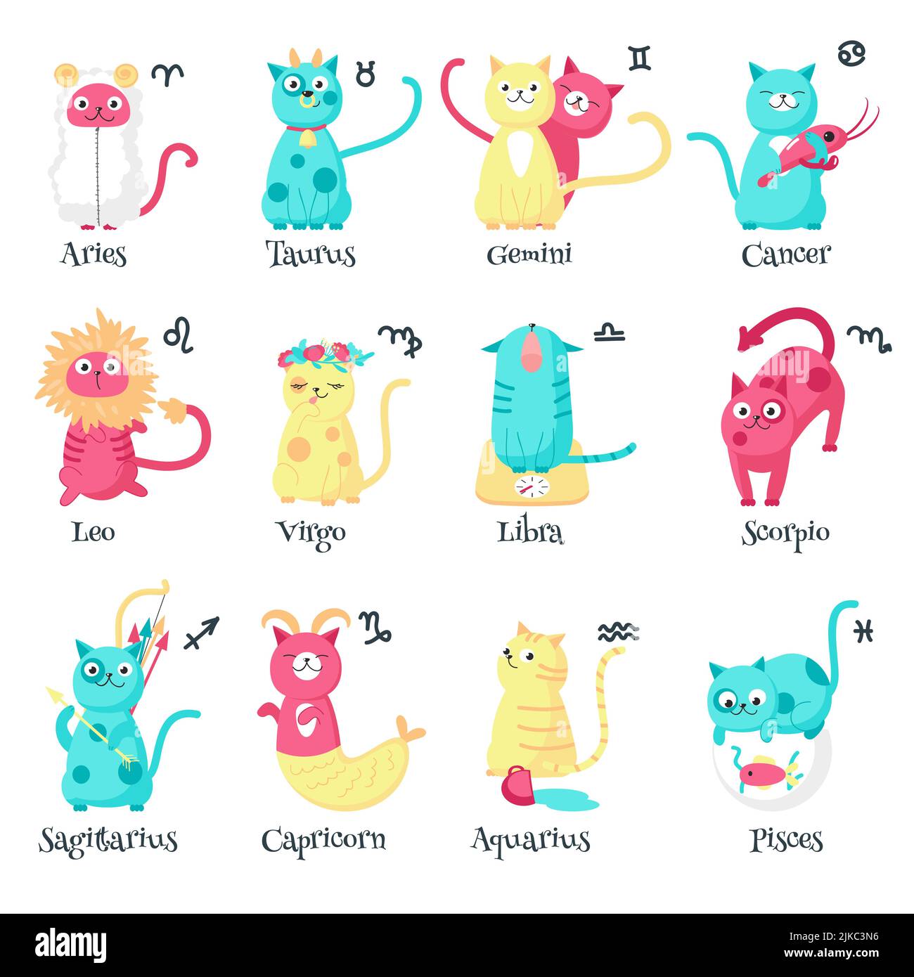 Cats as zodiac signs 60 photos - Youhoroscope.com
