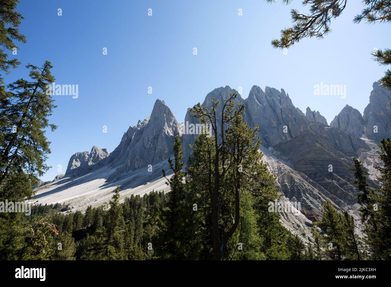 The Odle group (Geislergruppe) is a mountain range in the Dolomites ...