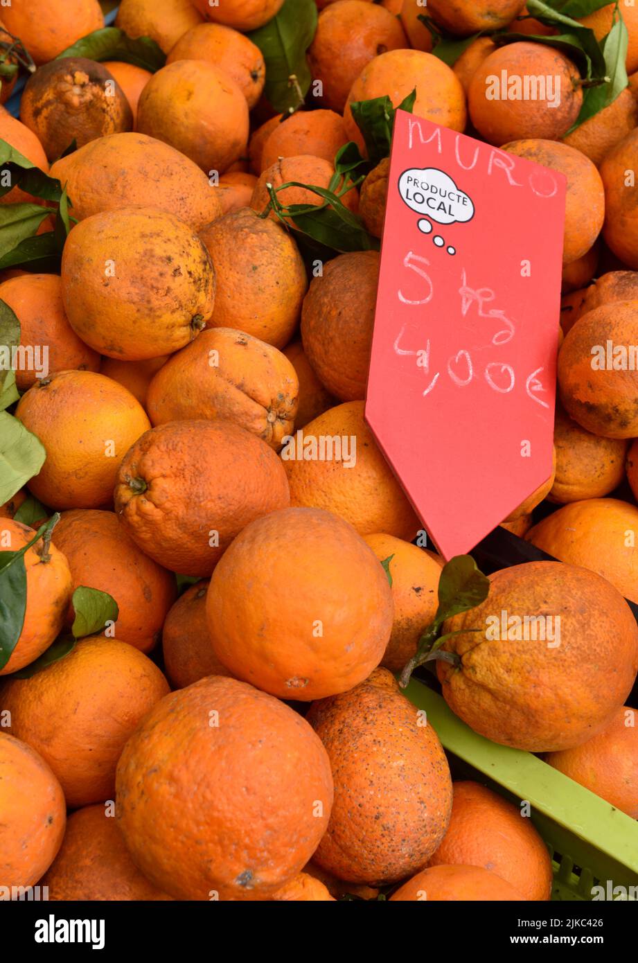 Pollensa Market Day Mallorca Spain Stock Photo - Alamy
