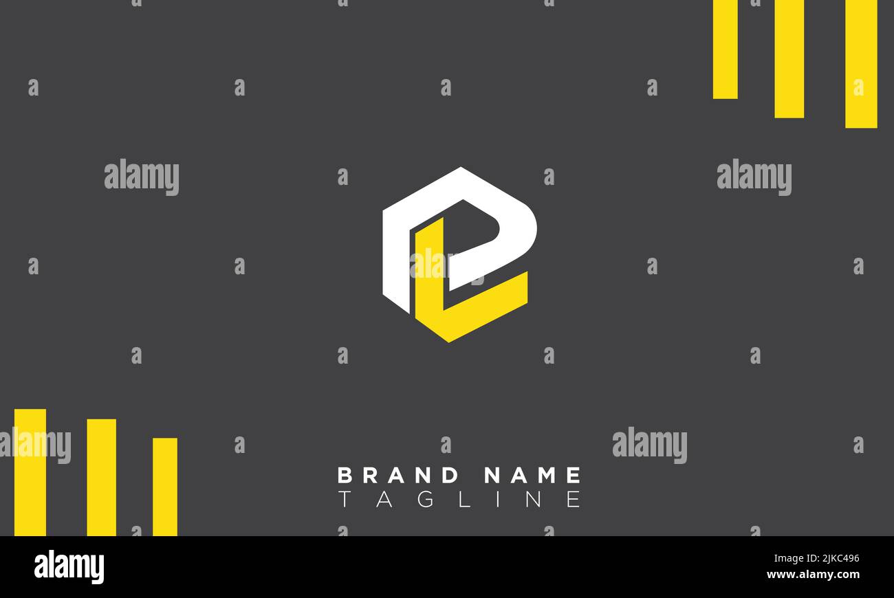 PL Alphabet letters Initials Monogram logo Stock Vector Image & Art - Alamy