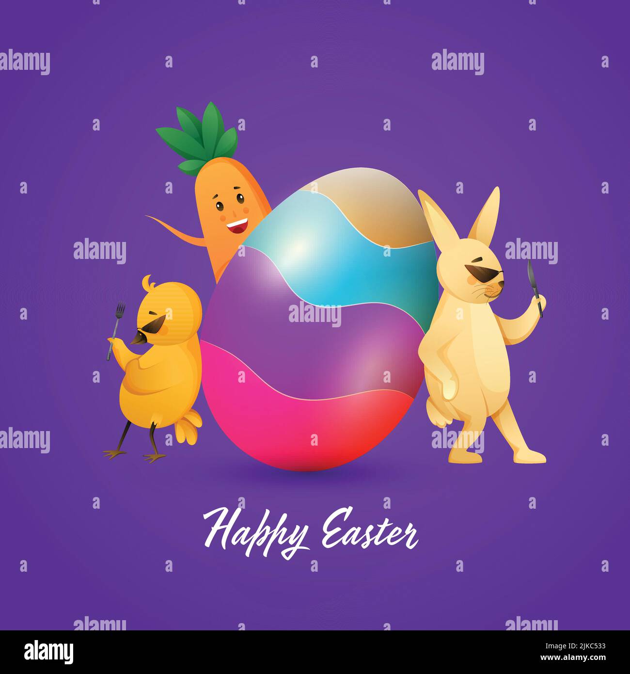 Ostern cartoon hi-res stock photography and images - Alamy